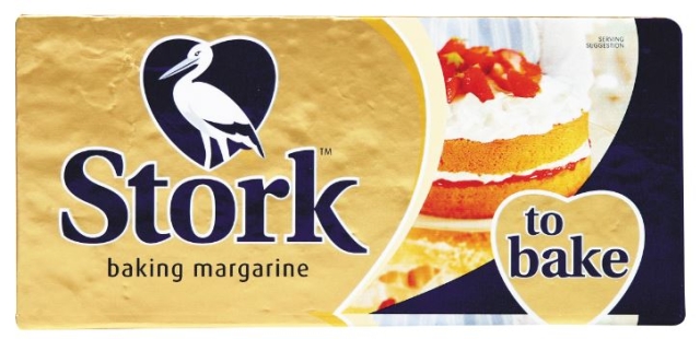 Stork Margarine Logo Stork Original Baking Spread 500 G