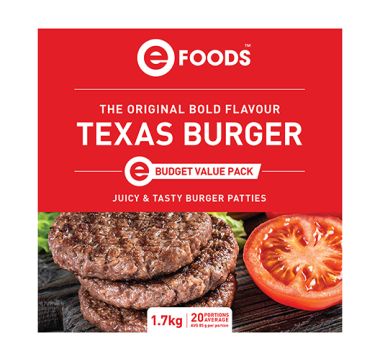 EFOODS TEXAS BURGER | Econo Foods